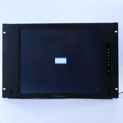 SiriusView Industrial Outdoor Sunlight Readable 7RU 17" LCD Monitor ...