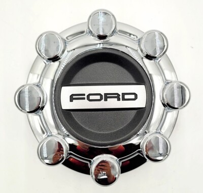 OEM 2017-2024 Ford F250 Super Duty Rear Chrome 8 Lug Center Cap - HC3C ...