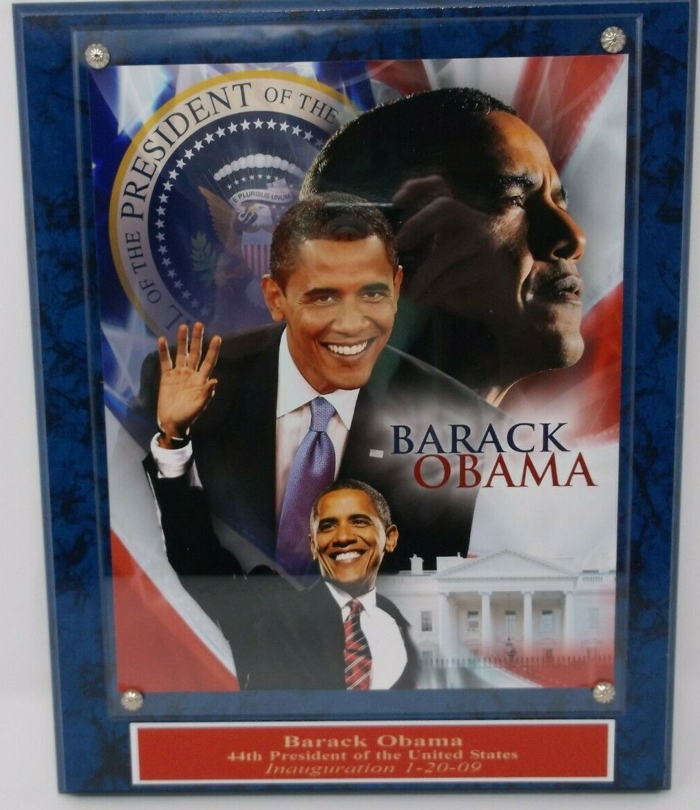 BARACK OBAMA "44th President of the United States Inauguration 1-20-09 ...