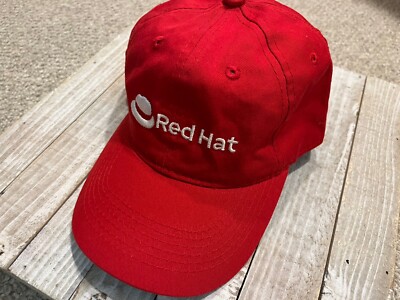 Red Hat Linux Embroidered Adjustable Strap back One Size Cap Hat | eBay