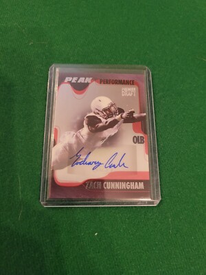 Zach Cunningham 2017 Sage Hit Peak Performance RC AUTO Vanderbilt ...