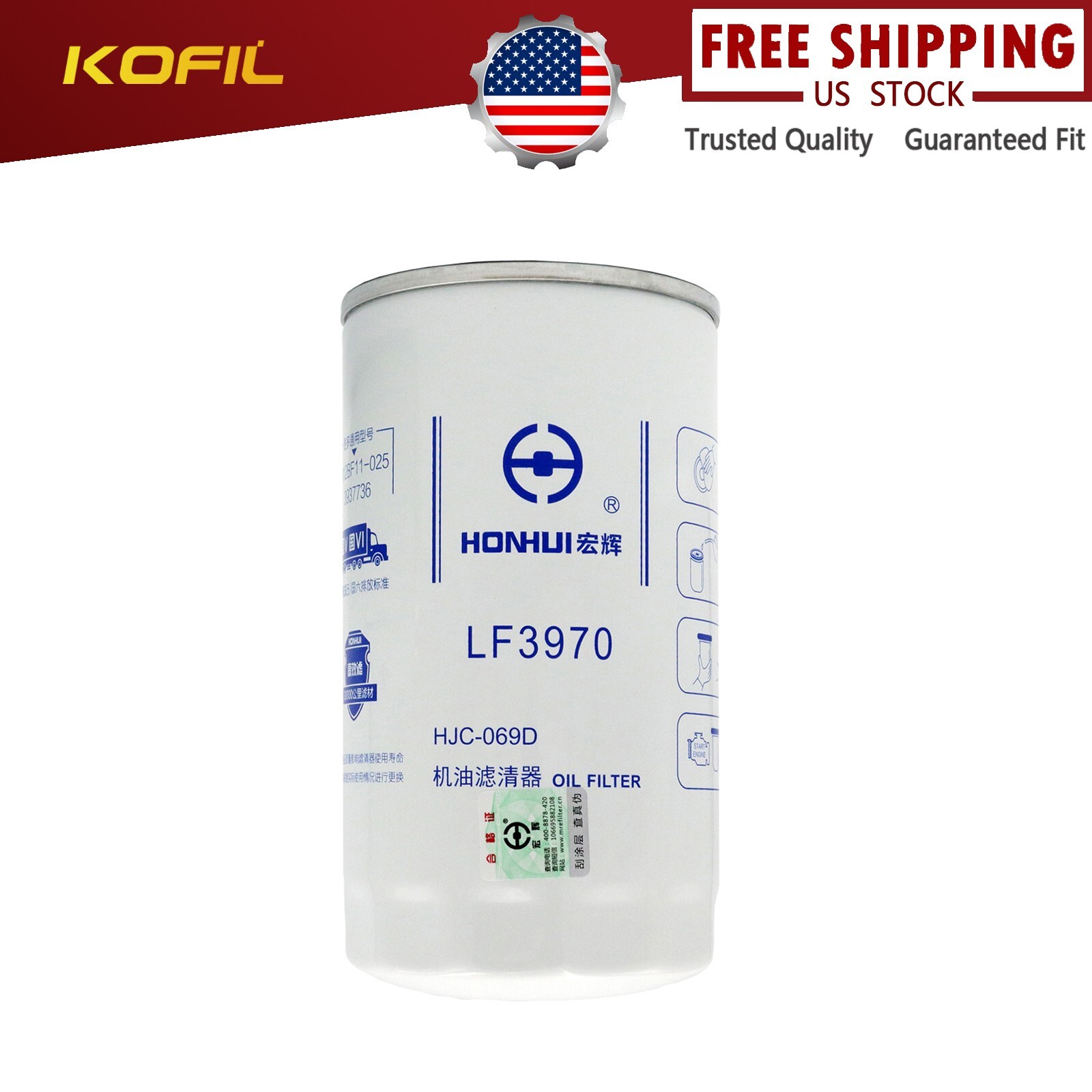 FLEETGUARD LF3970 - cross reference oil filters | oilfilter ...