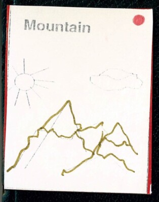 MTG Magic Gathering Alpha Mountain Playtest Card Beta Version gamma | eBay