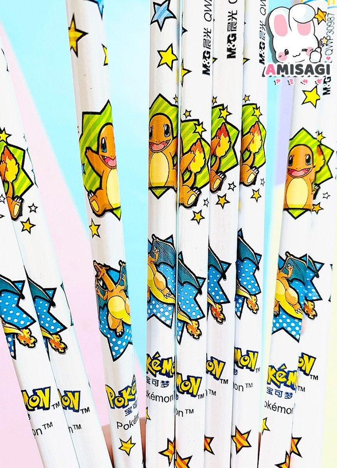 Pokemon Pencil Charmander & Charizard Pen Original Anime Manga Nintendo ...