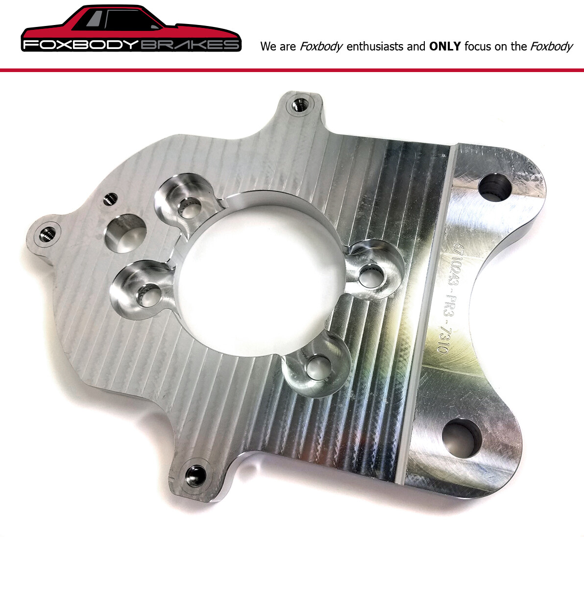 1994-2004 Rear Mustang Cobra SN95 11.625" brake caliper brackets (pair ...