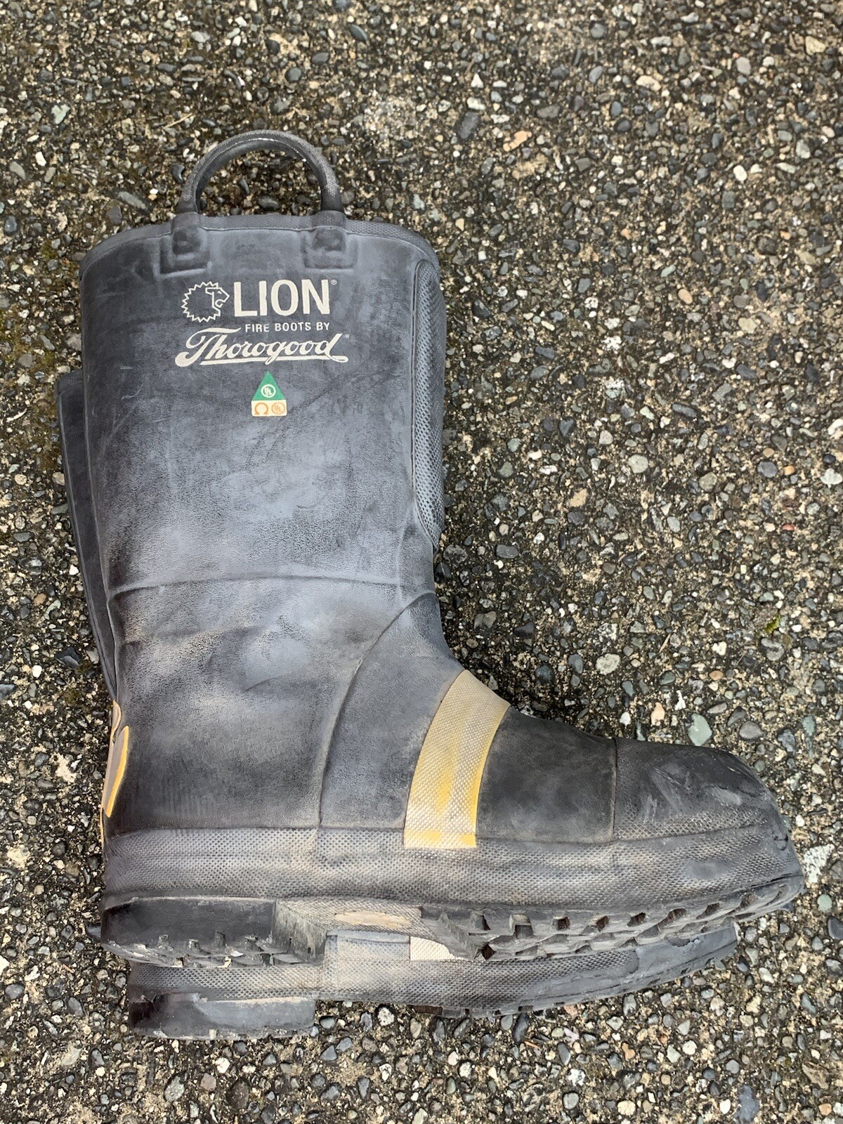 Lion Fire Boots By Thorogood 807-600 9W Fire Boots - Men's Sz 10.5 Wide ...