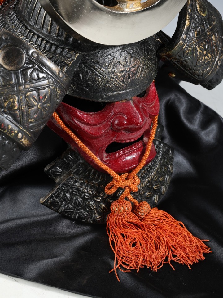 Extremely Rare Type Japanese Samurai Helmet -Takeda Shingen Kabuto with ...