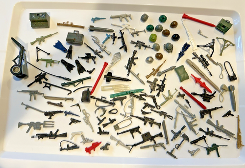 GI Joe Weapons and Accessories Lot 126 - Vintage Original Hasbro No ...
