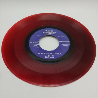 Holka Polka / Blackberry Polka by Varsity Polka Band 45 RPM Vinyl ...