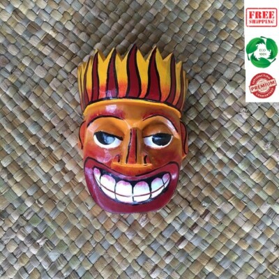 Newly Designed Traditional kolam mask 100% hand made and Eco Friendly ...