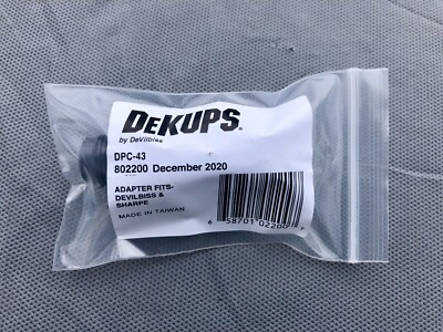DeVilbiss DPC43 DeKups Disposable cup adapter New | eBay