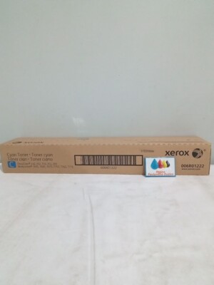 Xerox 006R01222 6R1222 Cyan Toner Cartridge 809302223373| eBay
