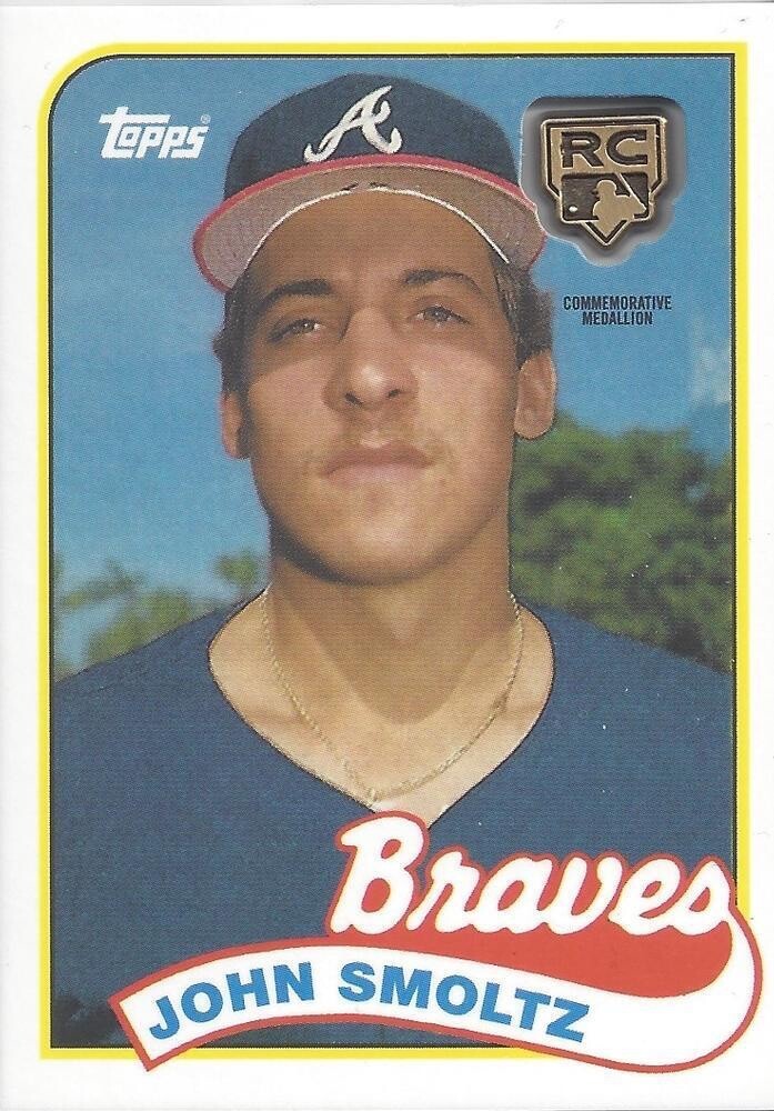 2020 Topps Rookie Card Retrospective Logo Medallions John Smoltz #RCR ...