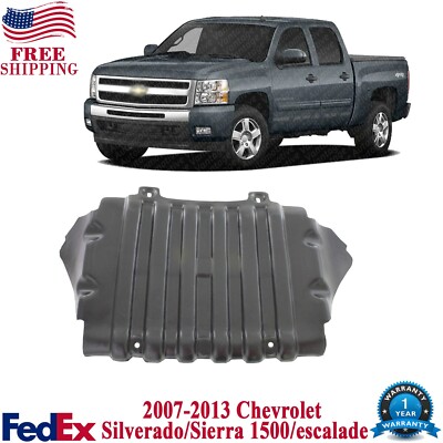 Front Lower Engine Splash Shield For 2007-2013 Chevrolet Silverado 1500 ...