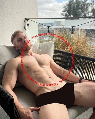 Matthew Hanham Relaxing on his Patio Chair | eBay