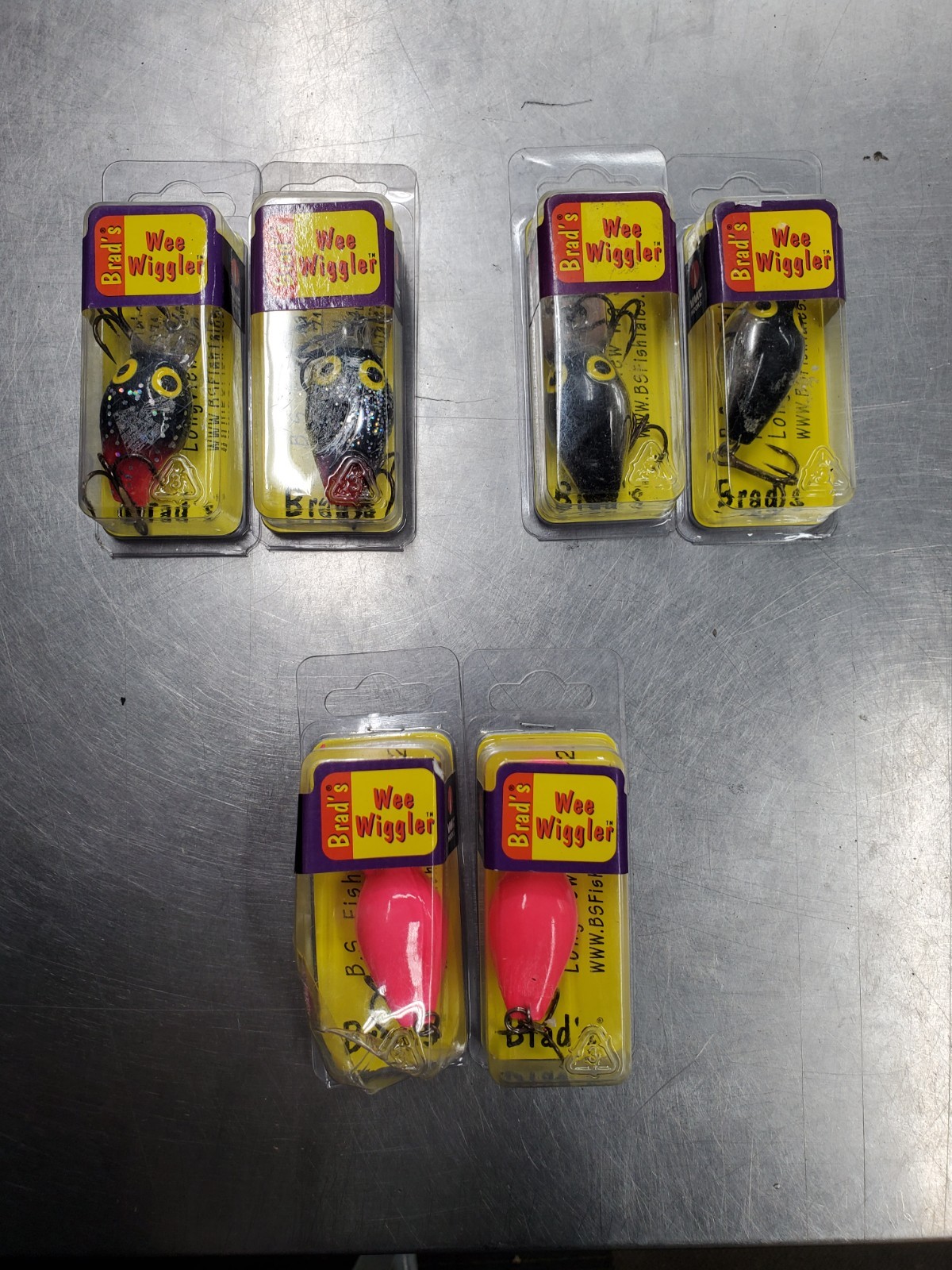 Lot of 2 Brad's Wee Wiggler Crankbait Trolling Lure - Choose Color | eBay