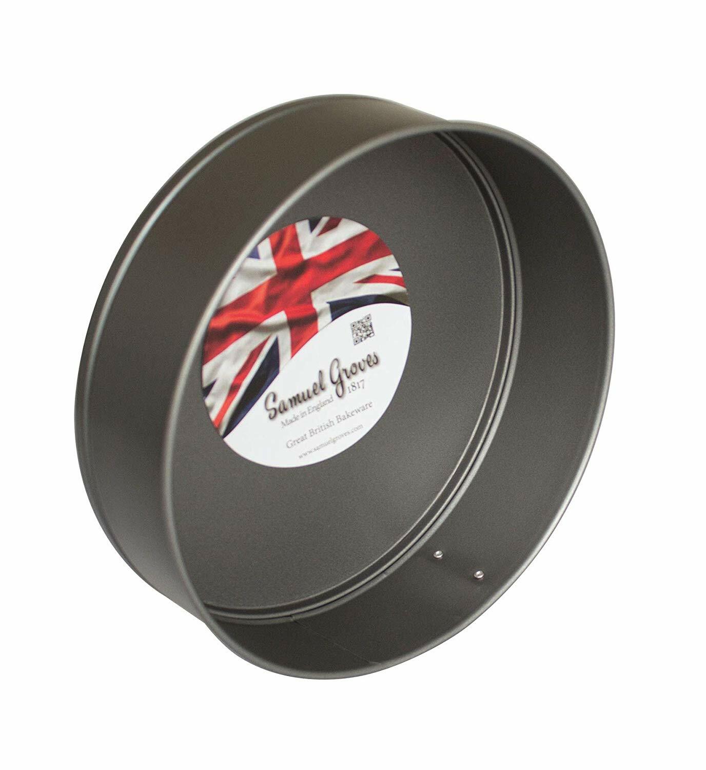 7.5" 19cm Springform Victoria Sponge Cake Tin Non Stick Baking Dish ...