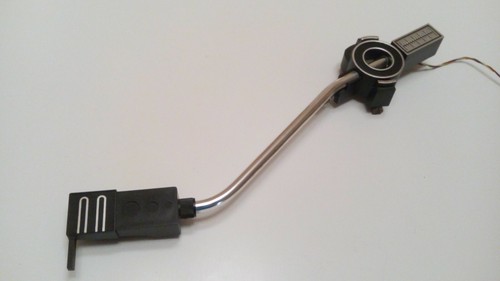 S-tonearm for BSR C198 A turntable, with cartridge SC 11M, headshell ...