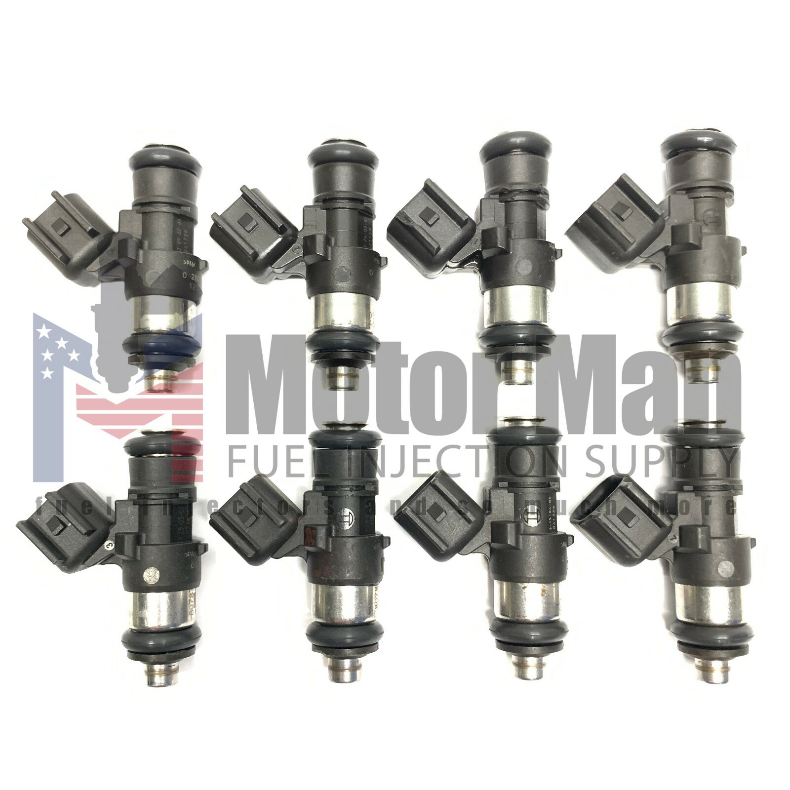 Motor Man | 0280158077 89017704 | Bosch Fuel Injector Set | Buick ...