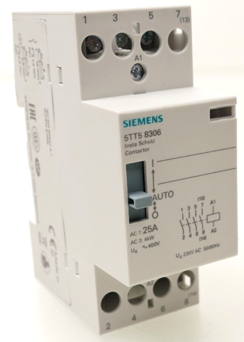 Siemens INSTA-Schütz 5TT5 8306 | 5TT5830-6 | 5TT58306 | eBay
