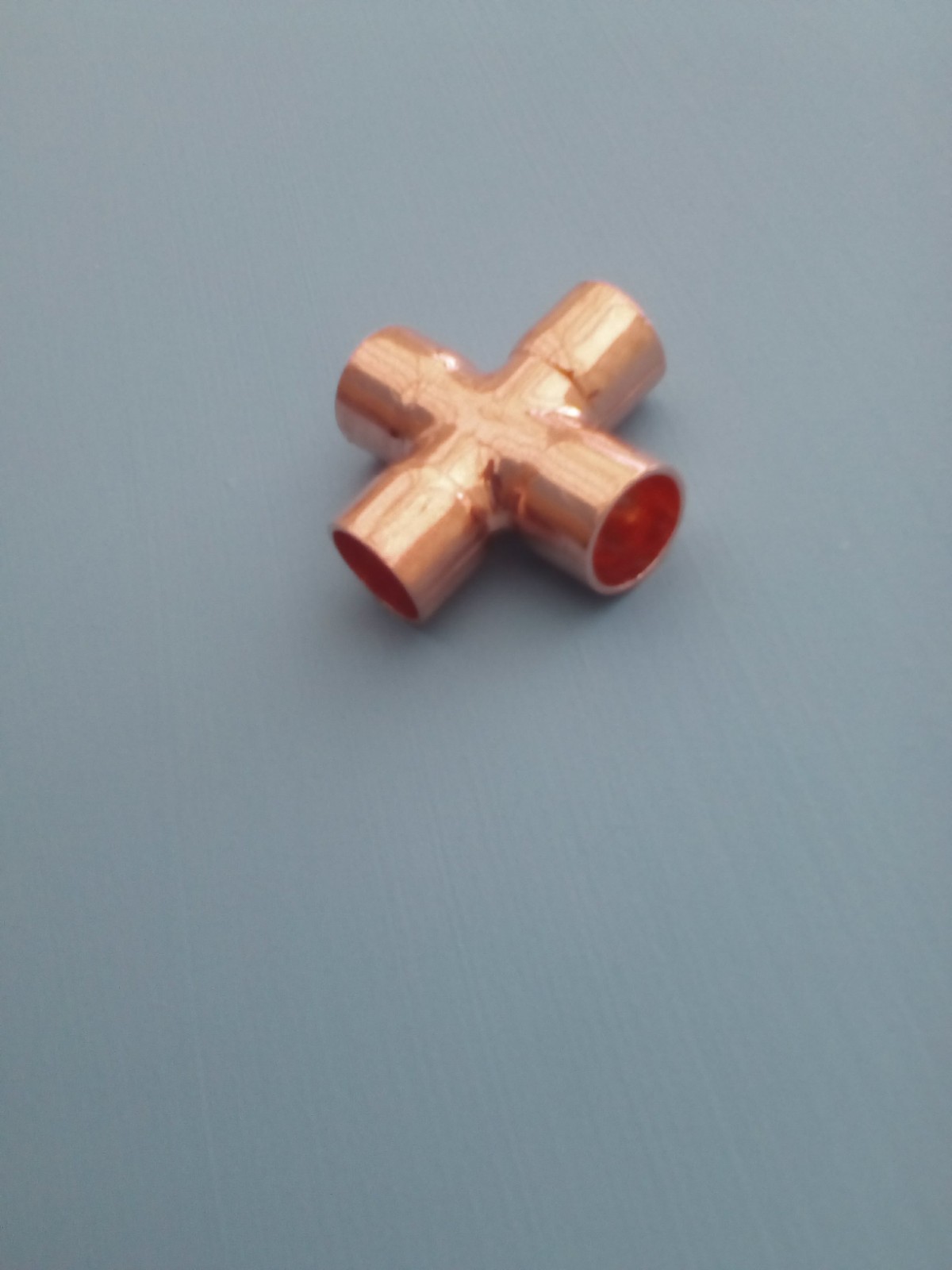 15mm Copper End Feed Cross 4 Way Pipe Fitting Connector UK stock | eBay UK