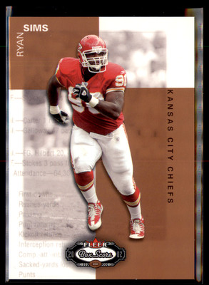 2002 Fleer Scorebox Rising Stars Rookie Card #175 Ryan Sims | eBay