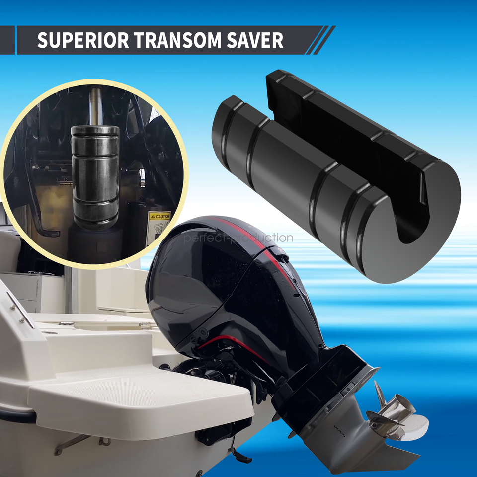 Universal Single Ram Wedge Transom Saver Motor Toter Outboard For ...