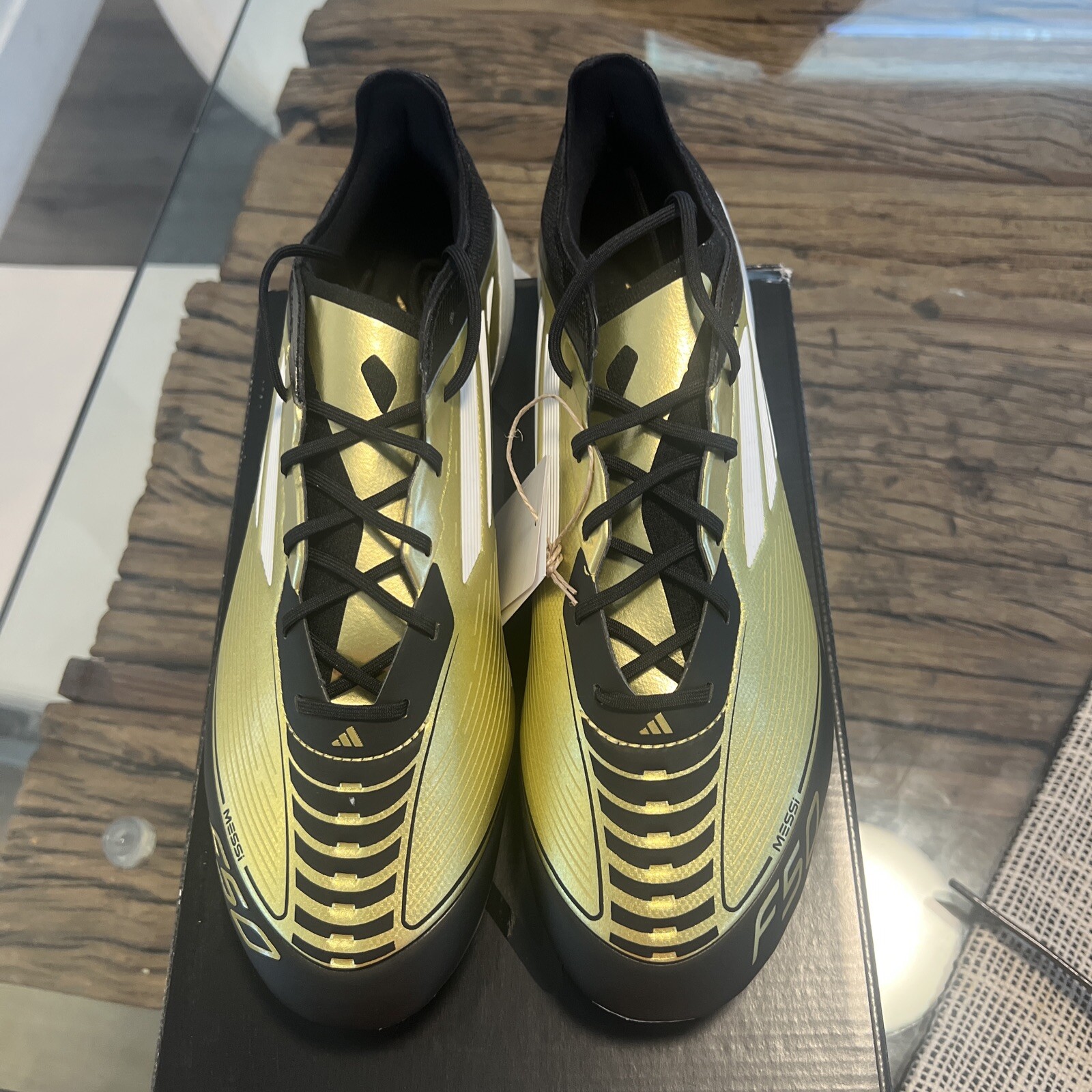 adidas F50 Elite Messi "Triunfo Dorado" FG IG6717 US Size 9.5 READY TO ...