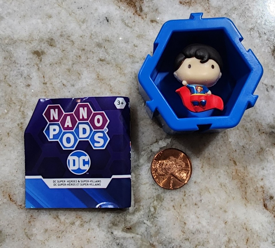 Nano Pods WOW! DC Super Heros & Super Villains ~ YOU PICK ~ | eBay