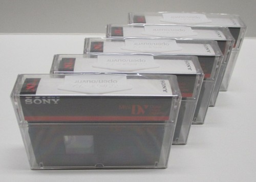 5 Sony 40MC DV6 Mini DV camcorder video tape for Canon Elura 90 85 50 ...