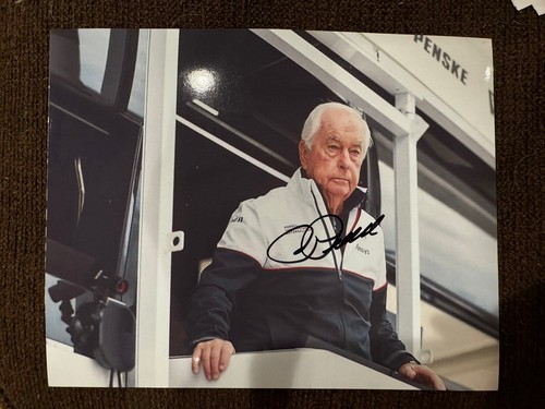 Roger Penske signed 8x10 photo Penske Racing HOF autographed | eBay