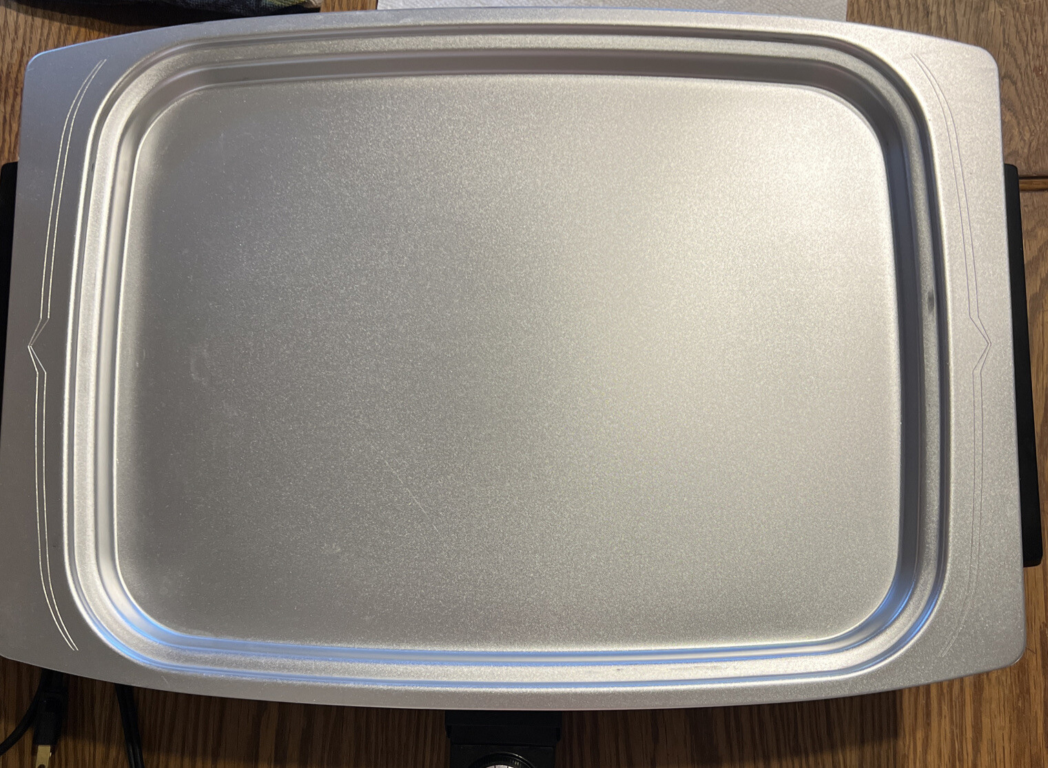 LEKTRO MAID Electric Skillet #13669 Miracle Maid West Bend with tray ...