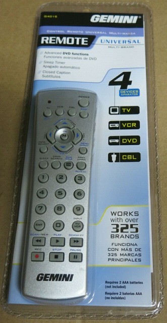 Gemini Sound Products G401s Remote Control for sale online | eBay