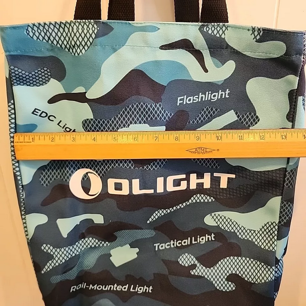 Olight Flashlight Tote Bag Blue Camo NEW 2024 | eBay