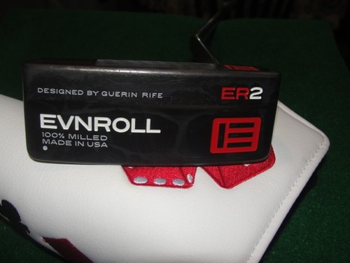 EVNROLL Golf ER2 wide blade Putter with new cover 34 inches long | eBay