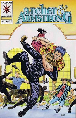 Archer And Armstrong #24 VF; Valiant | Mike Baron - w/Bag+Board | eBay