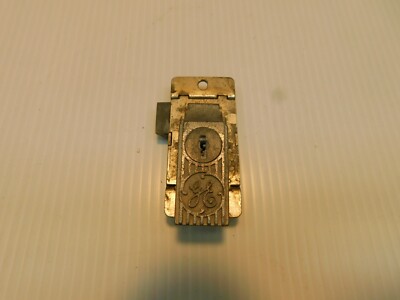 GE Vintage Panel Board Lock - Used - Working | eBay