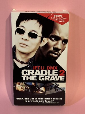 Cradle 2 the Grave (VHS, 2003) Movie Jet Li, DMX - Hip Hop Martial Arts ...