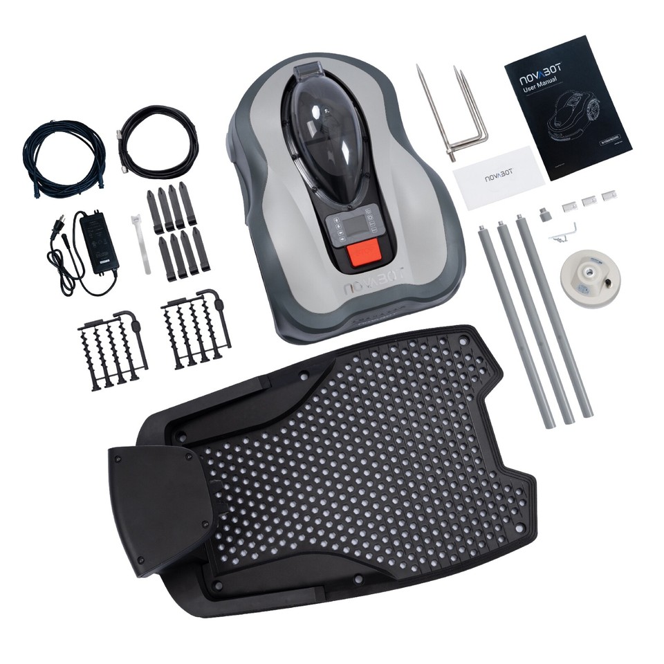 Novabot N2000 Wire-Free Robotic Lawn Mower RTK/TOF/Vision Nav 1.5 Acres ...