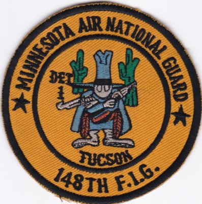 USAF 148th Fighter Interceptor Group Detachment 1 Patch N-14 | eBay