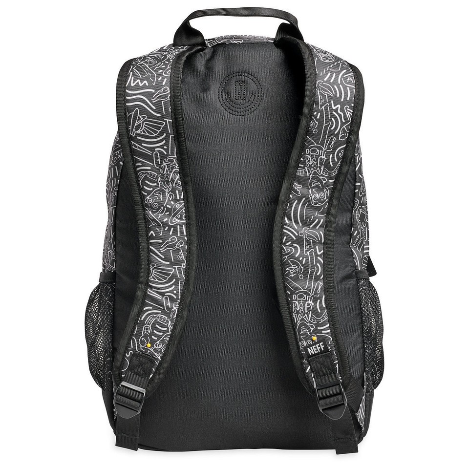 Neff Disney Toy Story Backpack School Book Bag Laptop Tote Black White ...