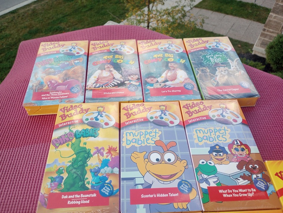 Video Buddy Interactive Once Upon a Tree The Carrot Caper VHS + MORE ...