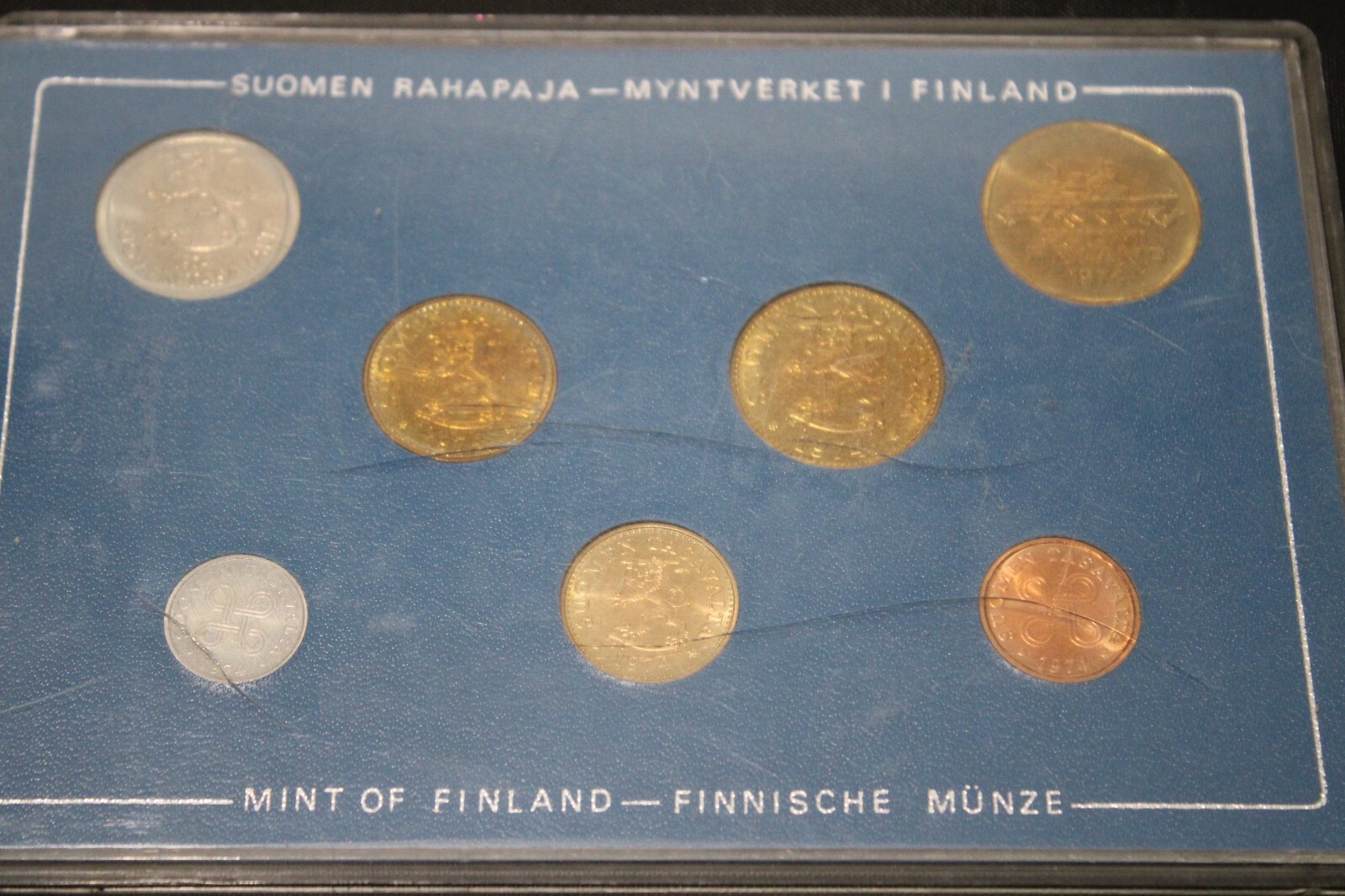 1974 SUOMI FINLAND UNCIRCULATED COIN MINT SET 7 COINS | eBay