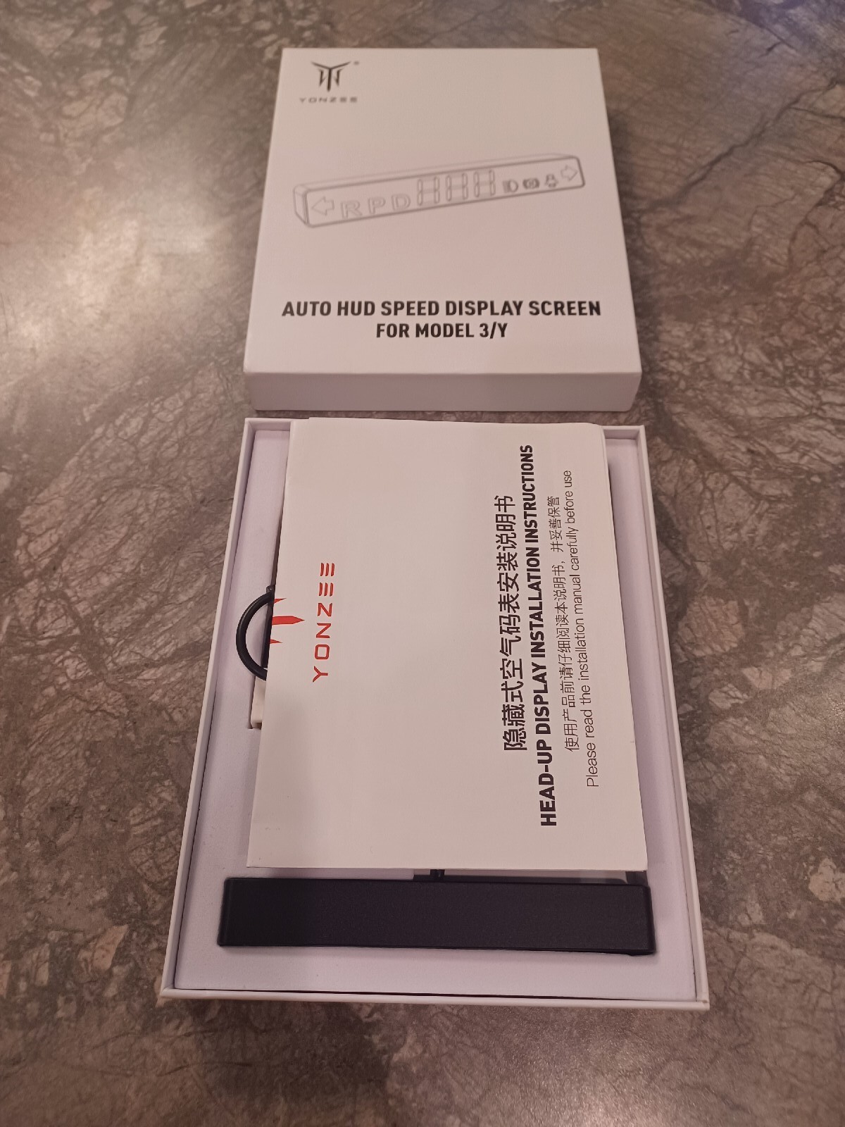 Yonzee Auto HUD Speed Display Screen for Tesla Model 3/Y- Brand New ...