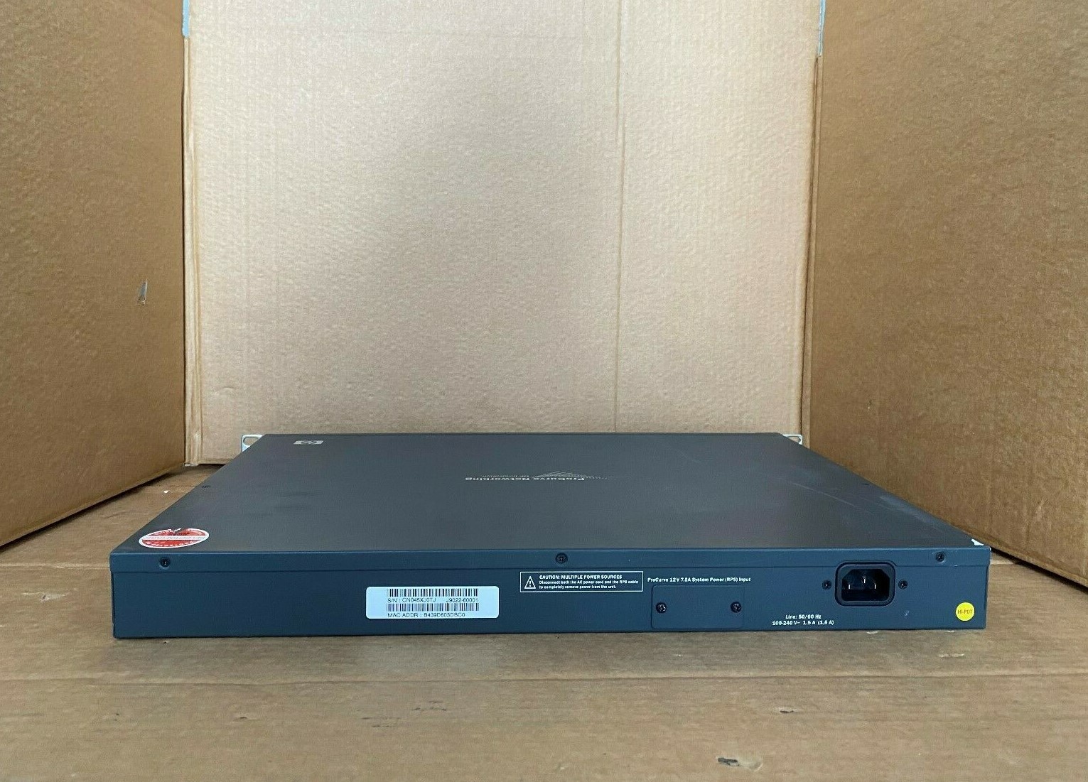 HP ProCurve 2810-48G with Brackets HP J9022A Gigabi Switch HP 2810-48G ...