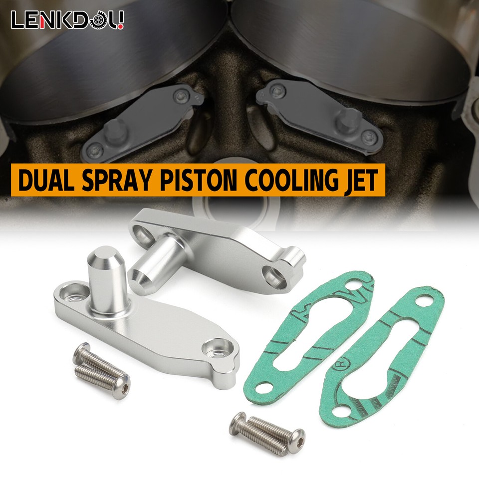 Dual Piston Cooling Jet Kit 310-1203 For Harley M8 Touring Softail FLRT ...