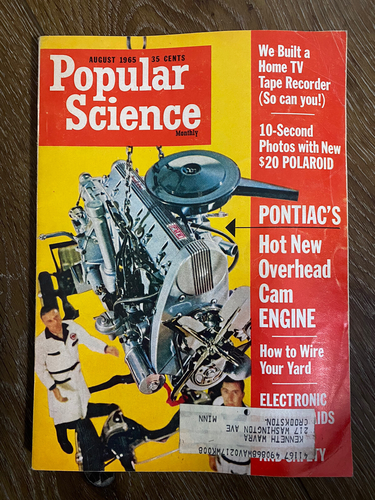 Vintage Popular Science Monthly Magazine August 1965 Booklet Pamphlet ...