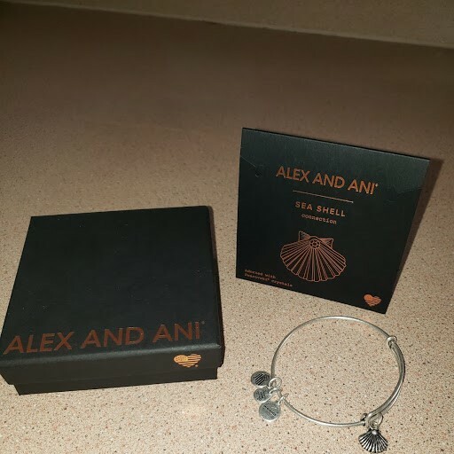 Alex and Ani Sea Shell Charm Bangle Bracelet BNIB FREE SHIPPING | eBay