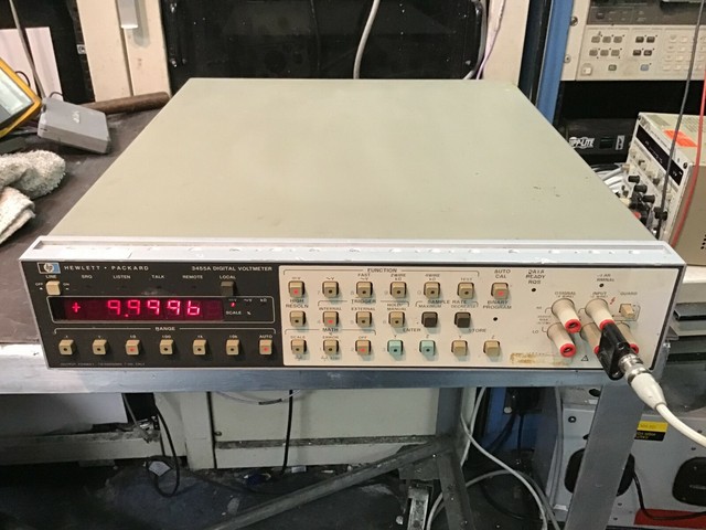 HP Agilent 3455A Digital Voltmeter SKU 756 for sale online | eBay