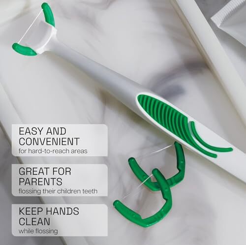 Ultraclean Access Flosser Refill Heads Pack of 28 Disposable Dental ...